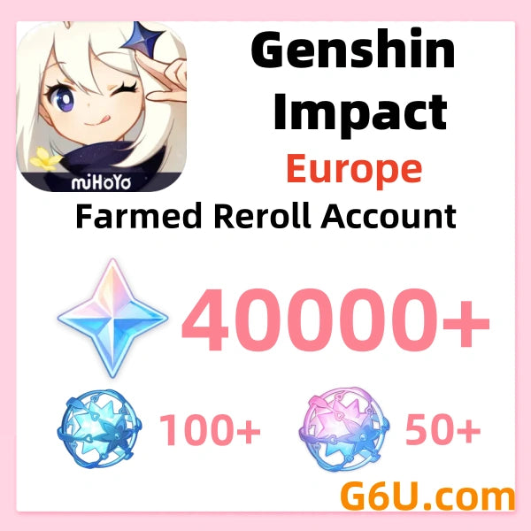 Genshin Impact Farmed Reroll Account ( Europe) – Genshin Impact Account